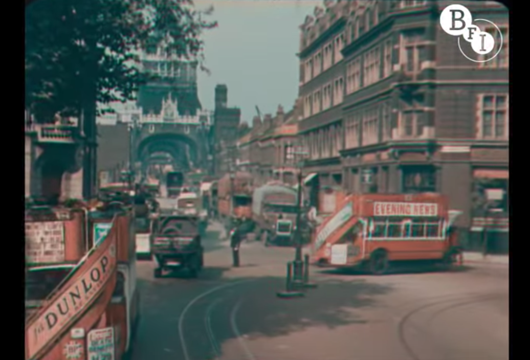 Early Footage of London in Colour - I Hear of Sherlock Everywhere