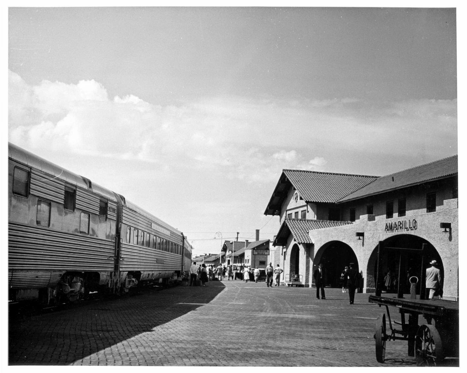 History of Amarillo, Texas: "San Francisco Chief" at Amarillo, Texas in ...