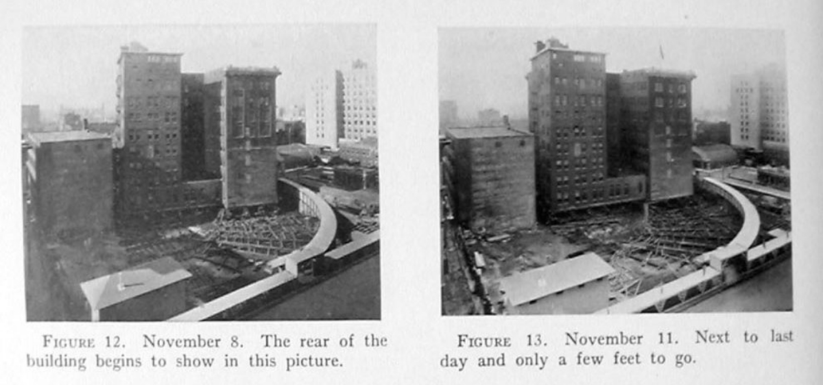 In 1930 the Indiana Bell Building Was Rotated 90°, No One Inside Felt ...