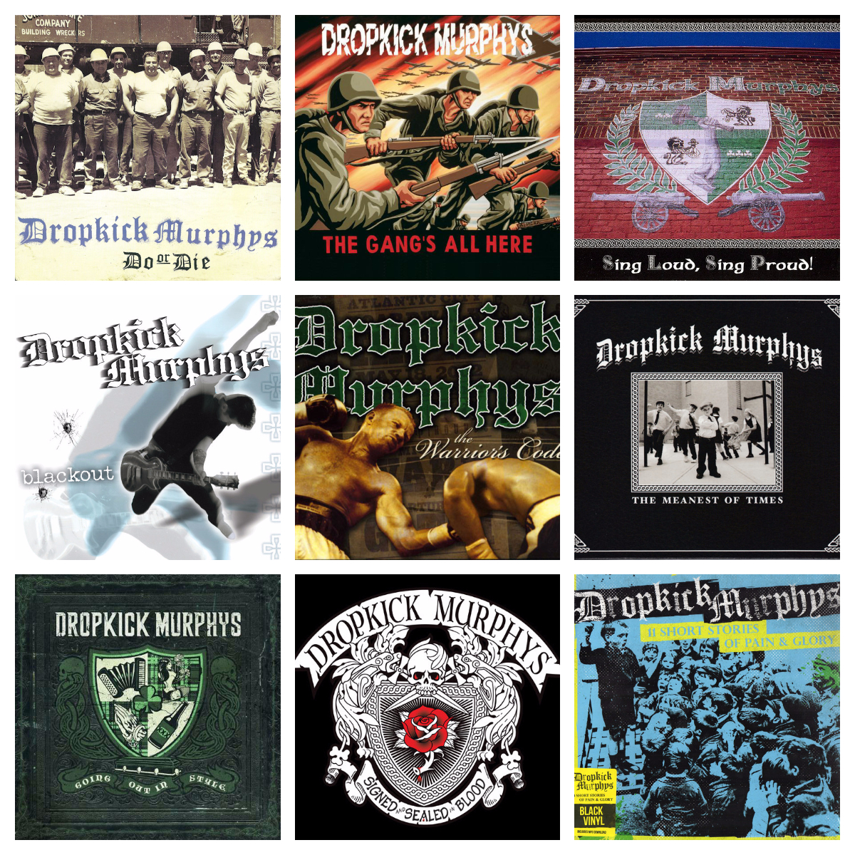 ZEPPELIN ROCK: DROPKICK MURPHYS - Biografía y discografía comentadas