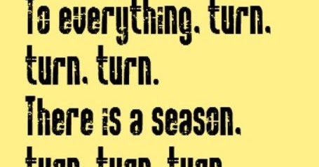 MzTeachuh: To Every Season-Turn-Turn-Turn
