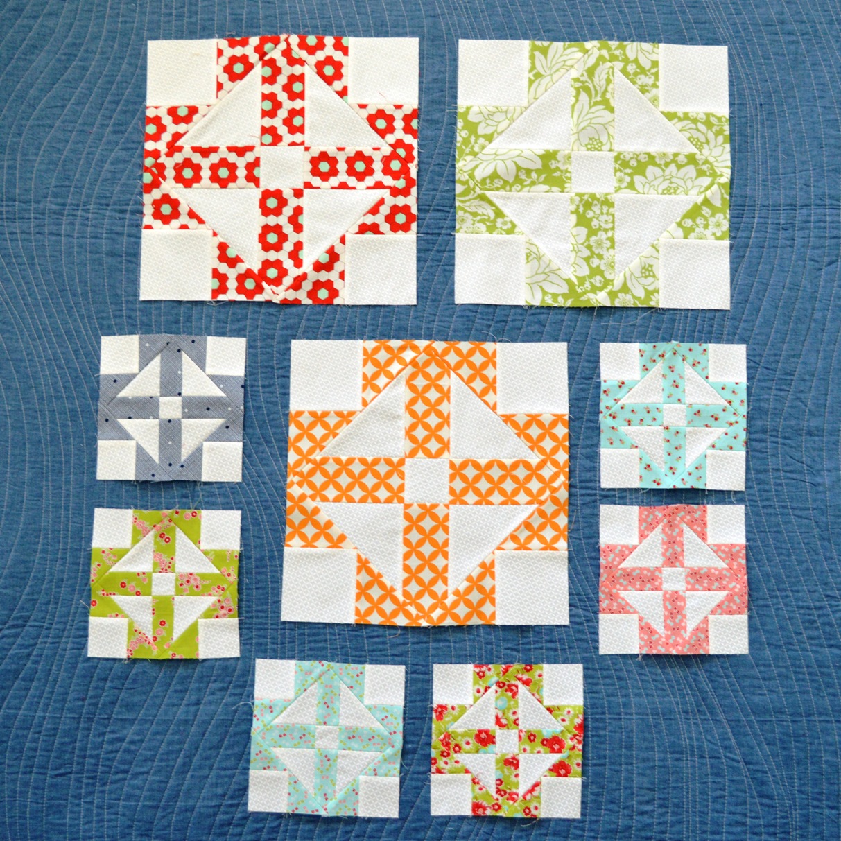 Happy Quilting: Threadology QAL - Cross with a Cross Block