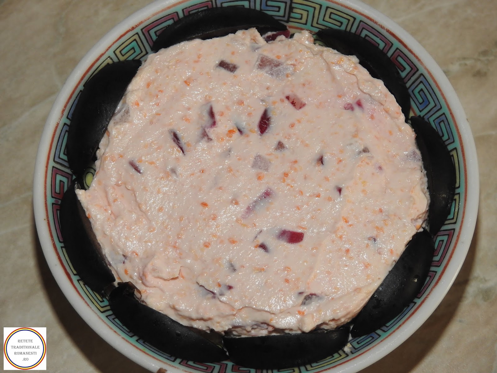 Salata de icre de crap cu ceapa rosie reteta ...