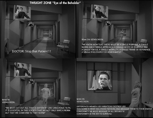 Realm Of Retro : TWILIGHT ZONE "Eye Of The Beholder"