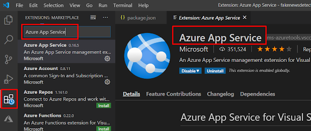 Sunny Setia Blog: Deploy Angular/Vue App to Azure Portal Through Visual ...