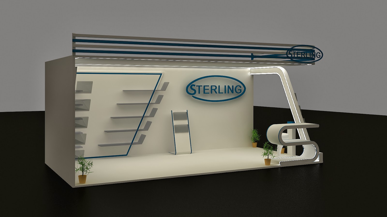 Stall designing In 3ds Max