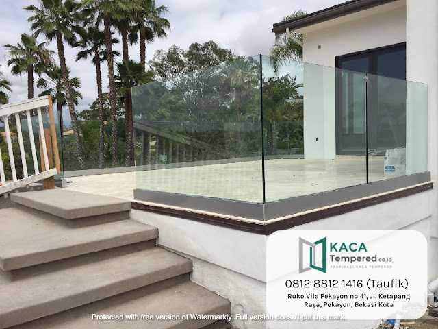 Jual Railing Kaca Tempered #1 Cilegon • 0822 1330 1196 • KacaTempered ...