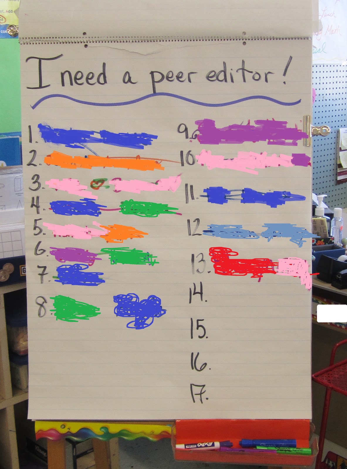 Teaching My Friends!: Peer Editing