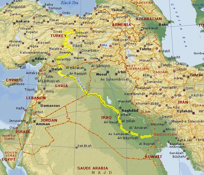 TideMonteiro Blogger: O Rio Eufrates!