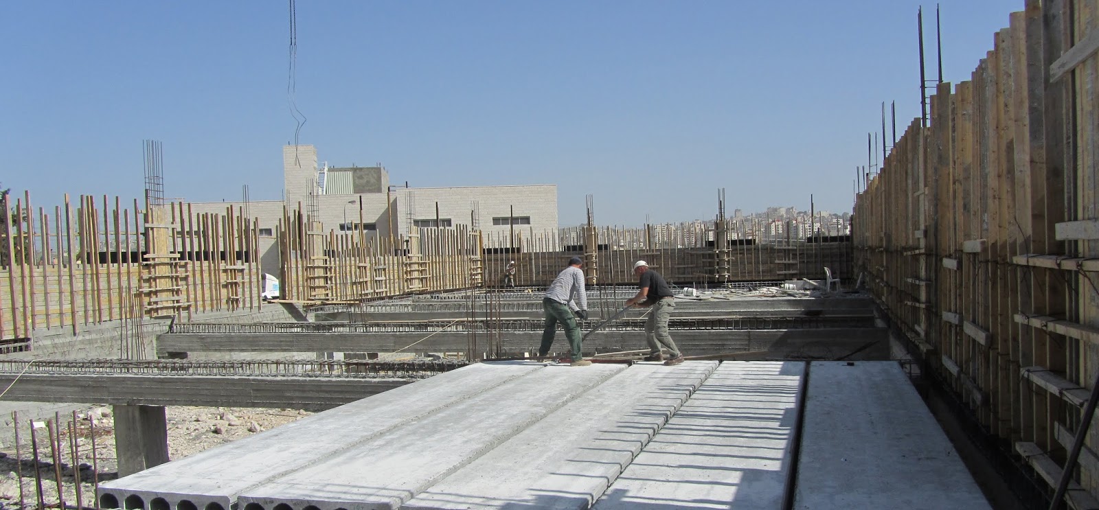 Hollow core concrete slabs construction - step by step construction ...