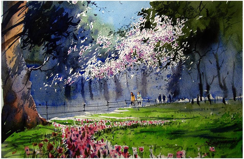 The Watercolour Log: Watercolour Paintings 17