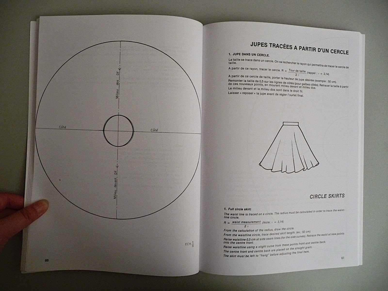 ESMOD Pattern Drafting Textbook - modelist kitapları