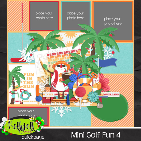 Digital Layouts by 3BluEyedBabies: New Mini Golf Kit & Pocket Perfect ...