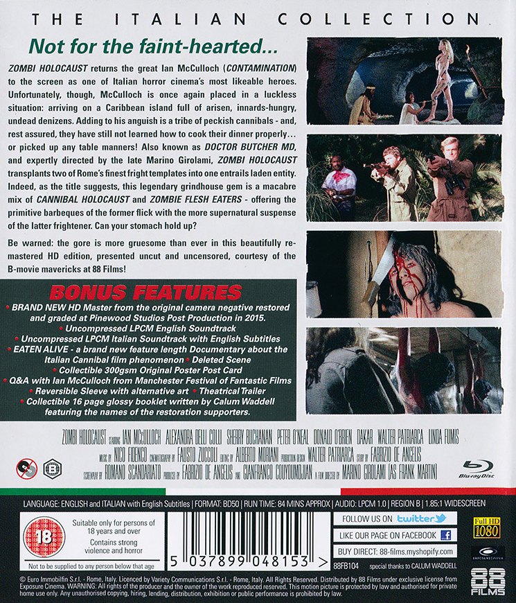 blu-ray and dvd covers: 88 FILMS ITALIAN COLLECTION UK BLU RAY: #1 ...