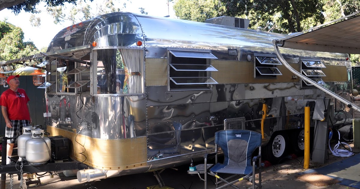 Just A Car Guy: great looking Silver Streak camper trailers
