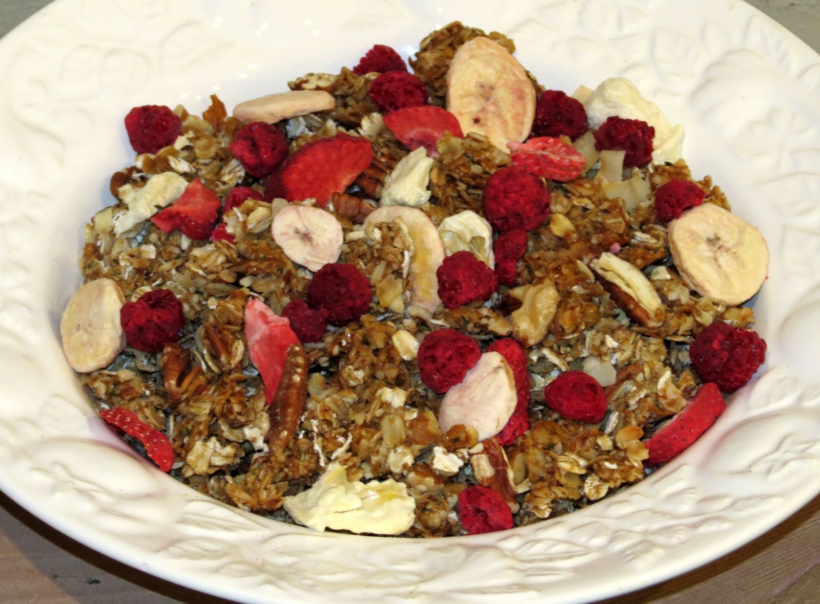 Baking And Boys!: Jazzed Up Fruity Granola, Gluten Free Option, with ...