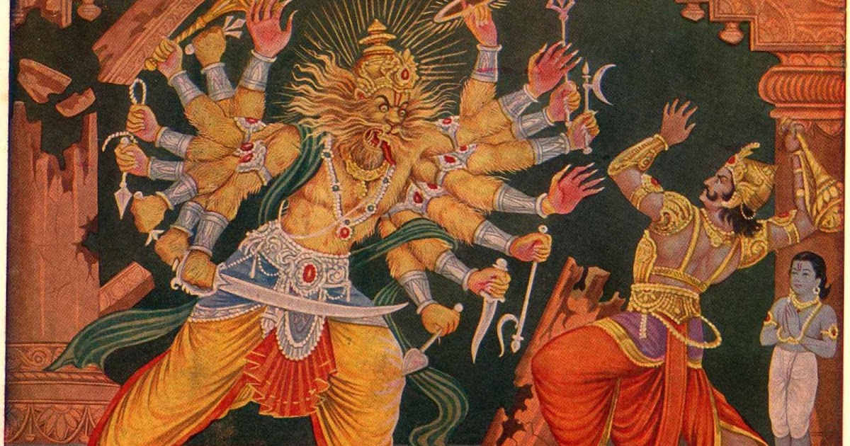 भगवान नरसिंह और प्रह्लाद की कहानी | The Story of Lord Narasimha and ...