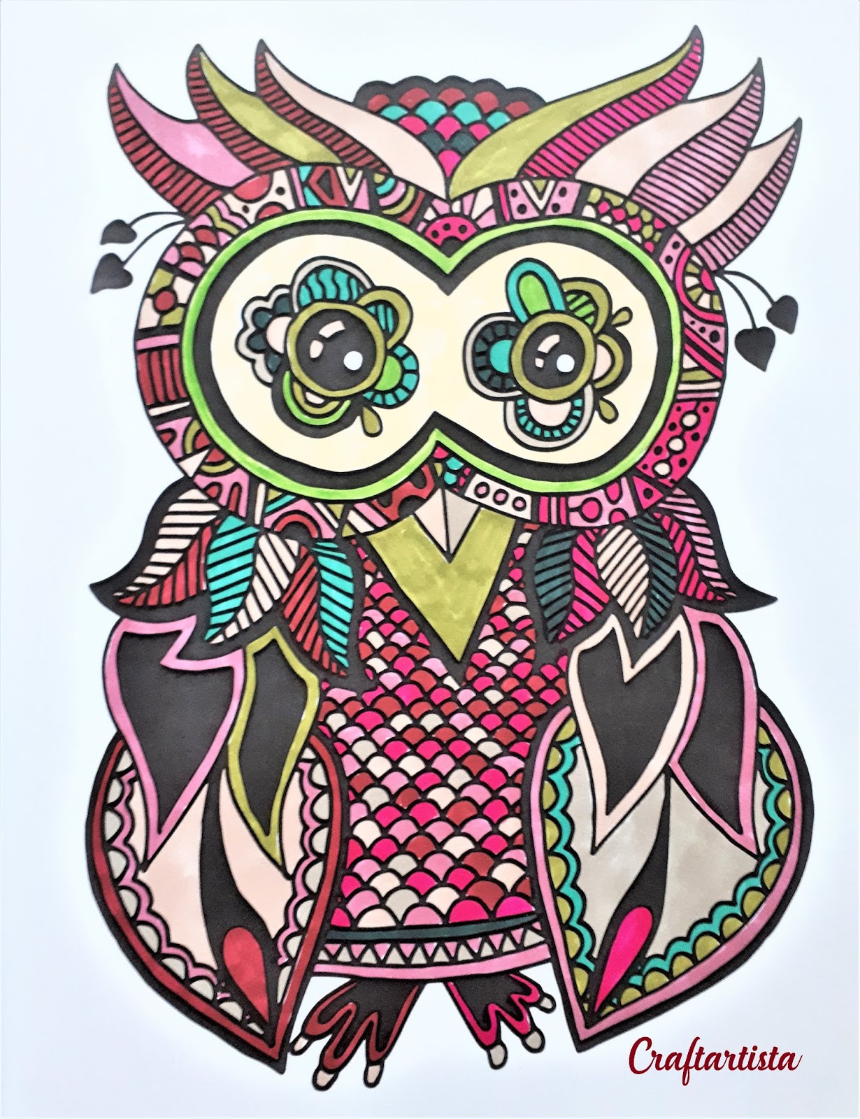 Craftartista: ZEN owl