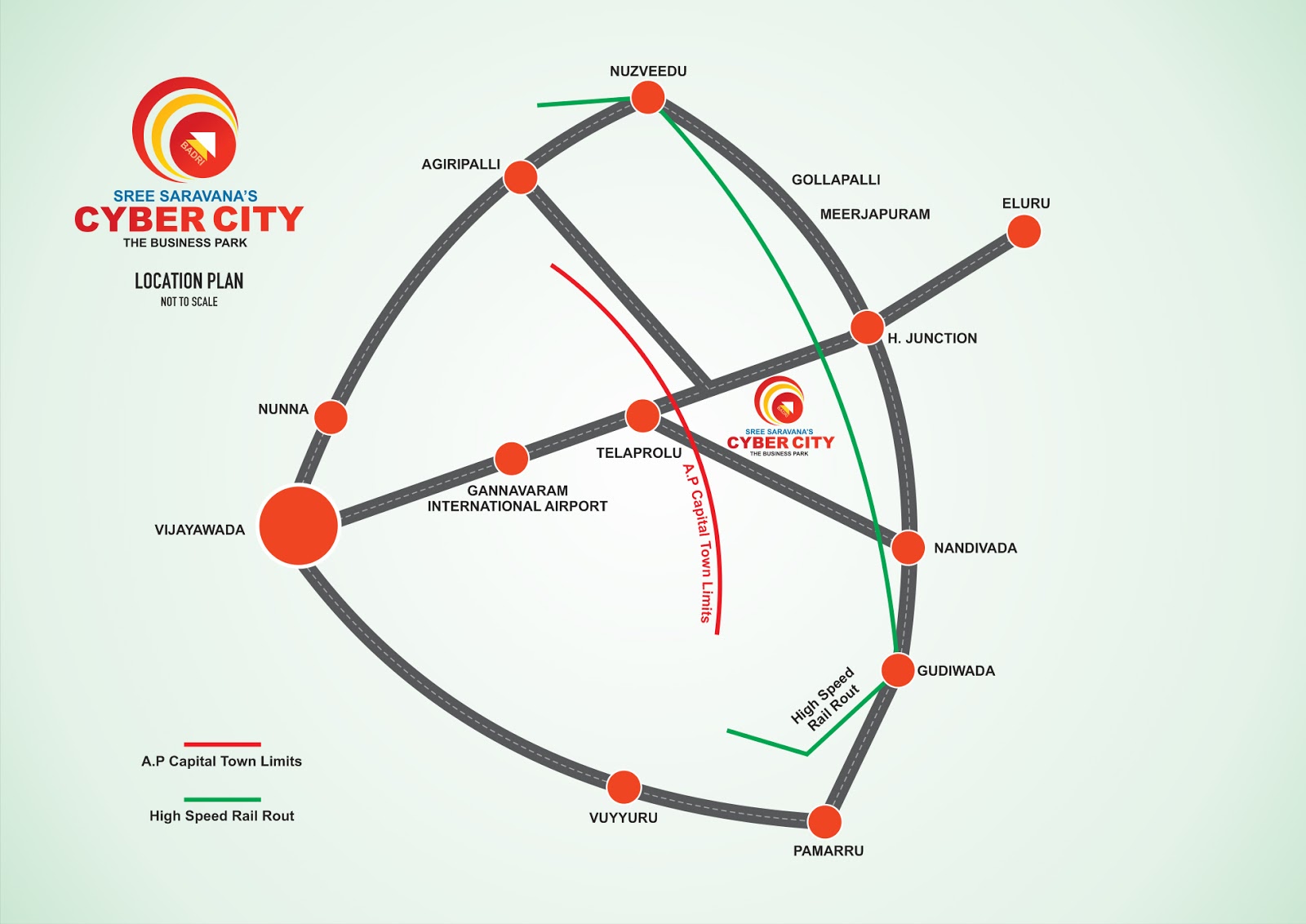 Plots-Spot Registration Plots in Kanchikacherla: 30 mins to Mega City ...
