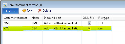 Import Bank Statement in AX 2012 through a CSV file: Import Bank ...