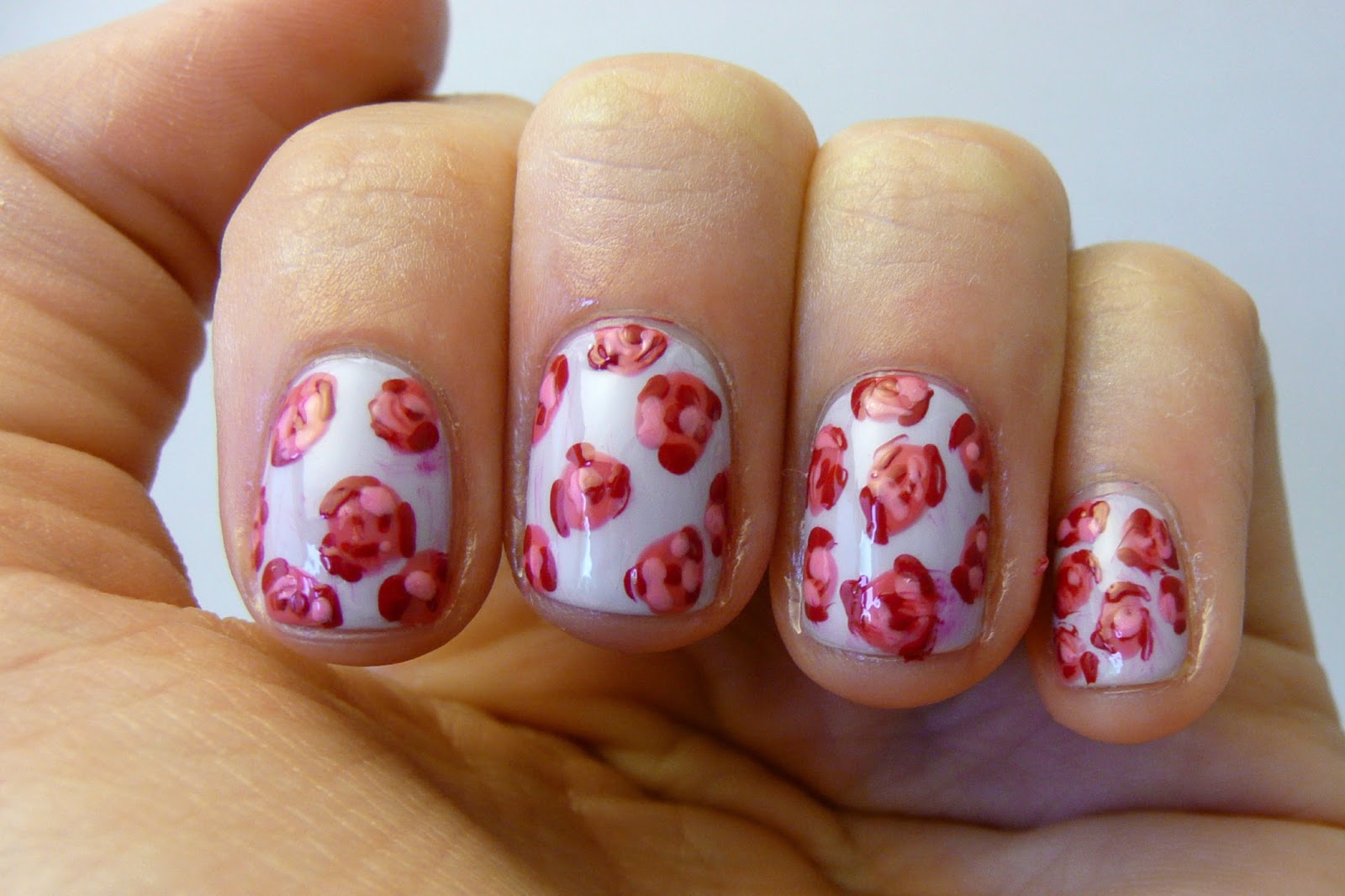 Casa de Polish: Nail Art Fail: Rose Nails