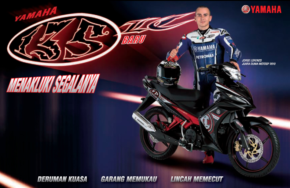 motorcycle you like: YAMAHA LC 135 ES