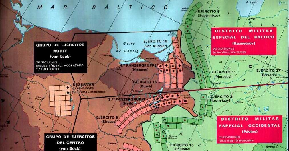 Operación Barbarroja ~ Aprenda historia de la humanidad