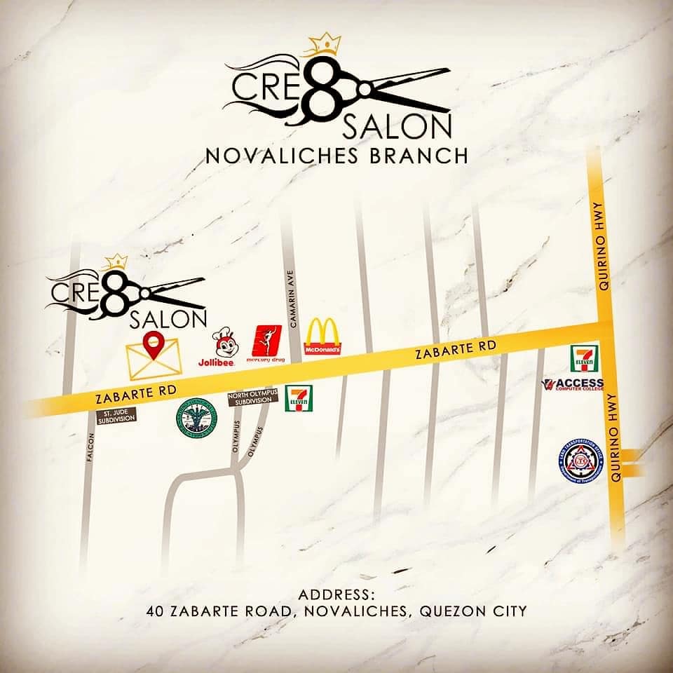 TeamRyCe Road3ps: Cre8 Salon Cre8ing Happiness in Zabarte Quezon City ...