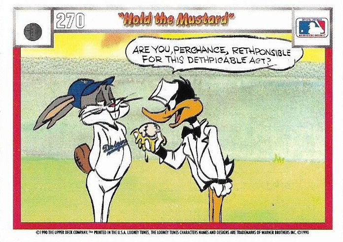 Comics on baseball cards