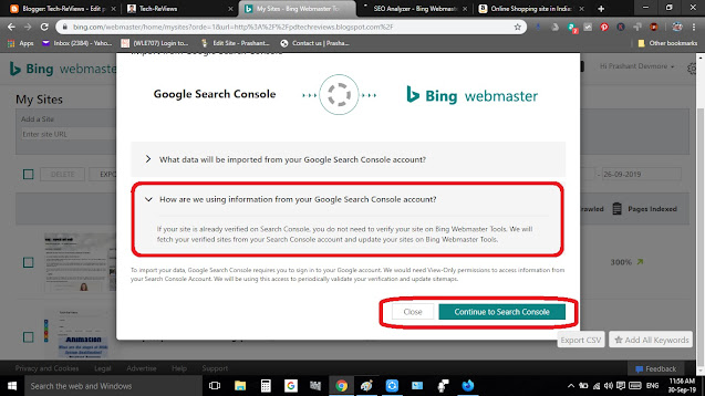How to submit URL to Bing and yahoo?
