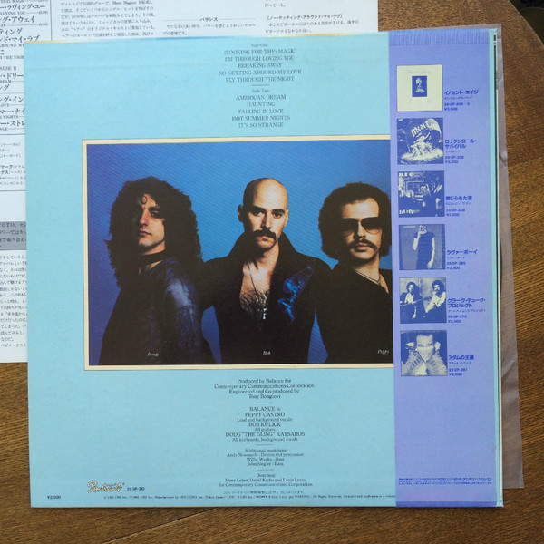 Disco Club: Balance - Breaking Away (LP) 1981