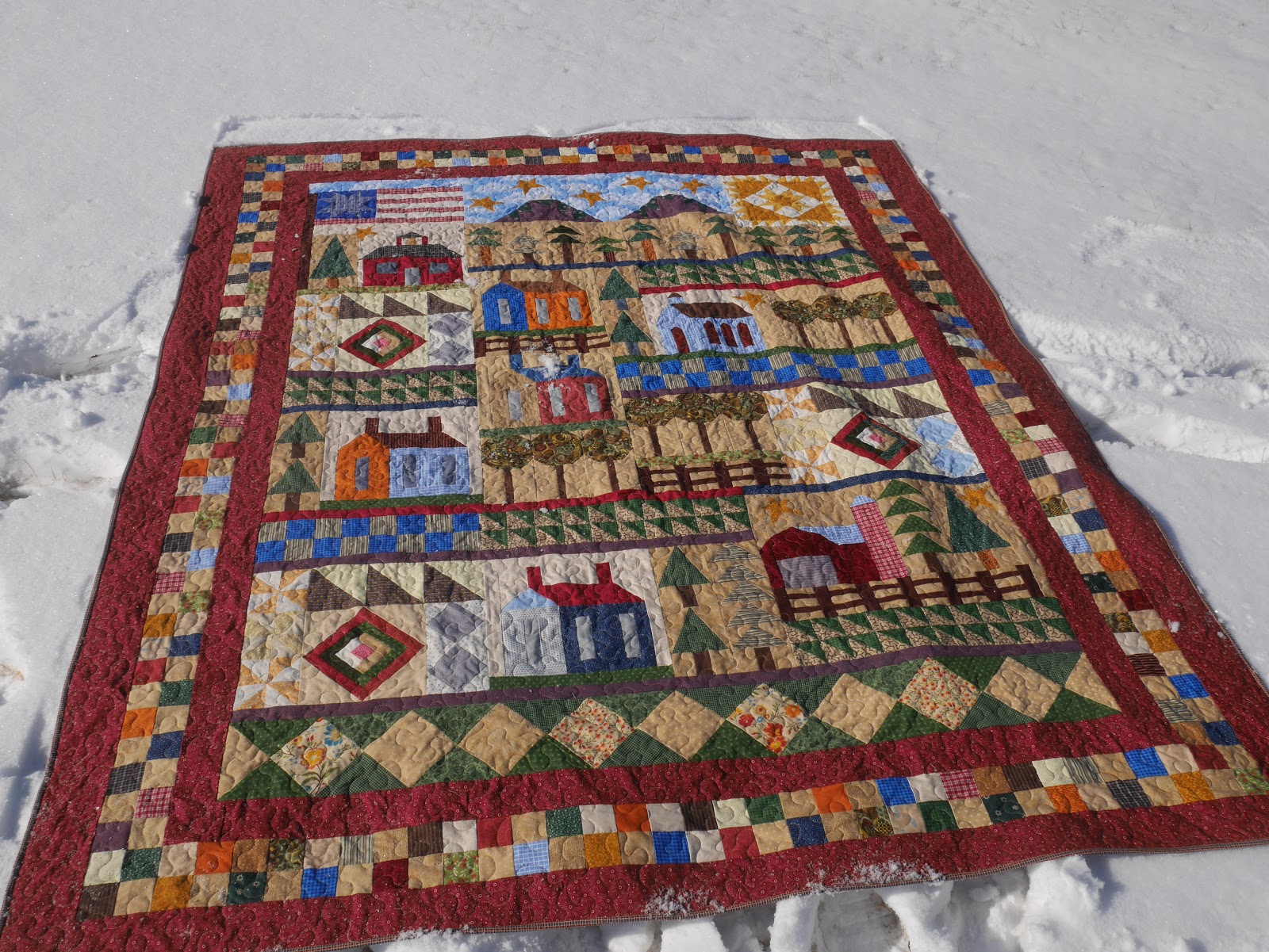 darlaville: a finished quilt