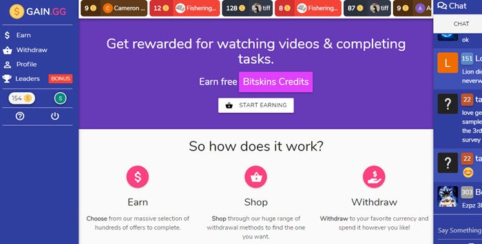Cách kiếm tiền trên trang Gain.GG - Kiemtienspeed - Cách kiếm tiền ...
