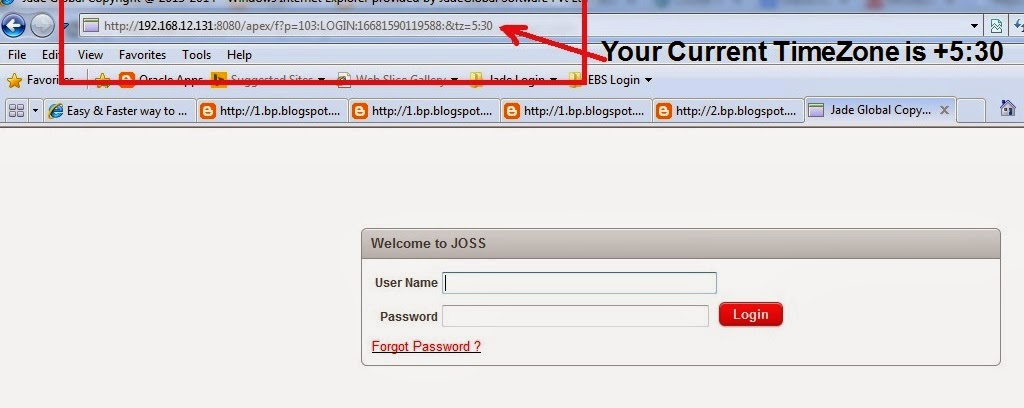 Automatic Time Zone support in Oracle Apex