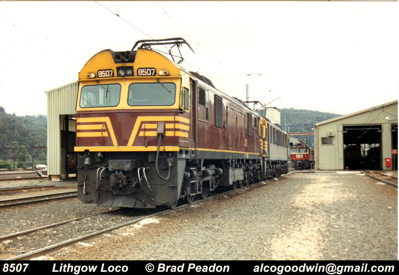 Australian Locomotive Rosters: NSW 85 CLASS