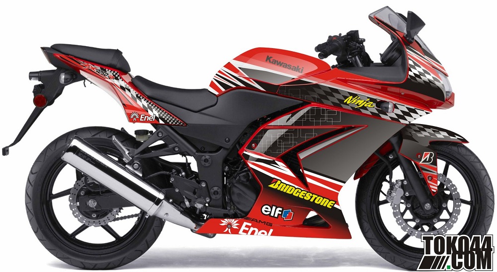 Modif Ninja 250 Fi Merah - Ind Modified