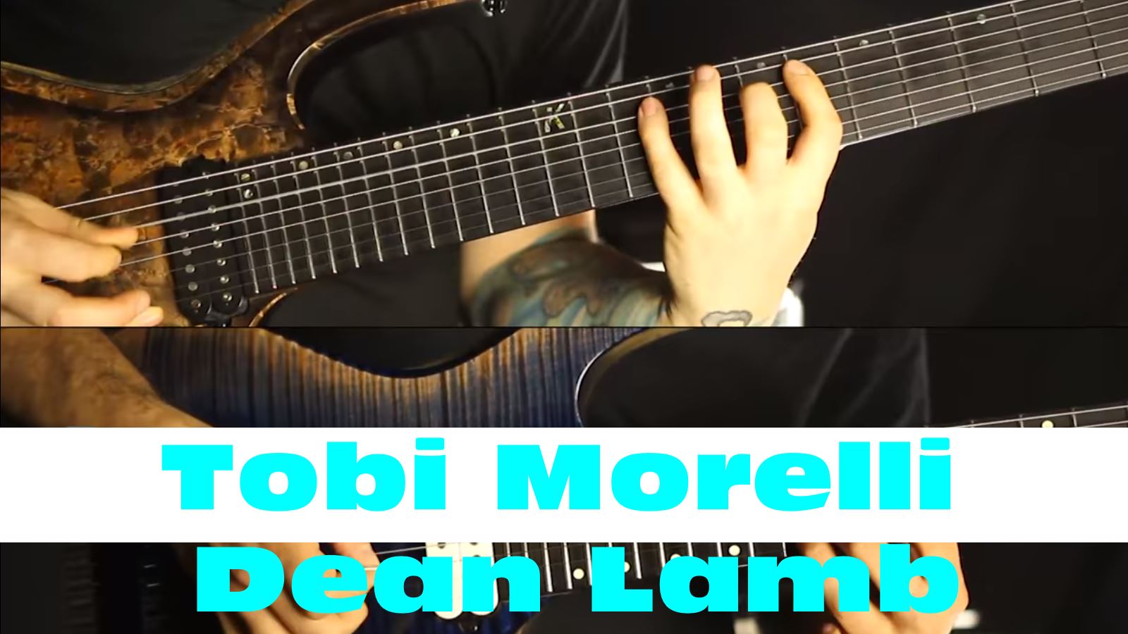 Tobi Morelli, Dean Lamb : Archspire - Human Murmuration Guitar Playthrough