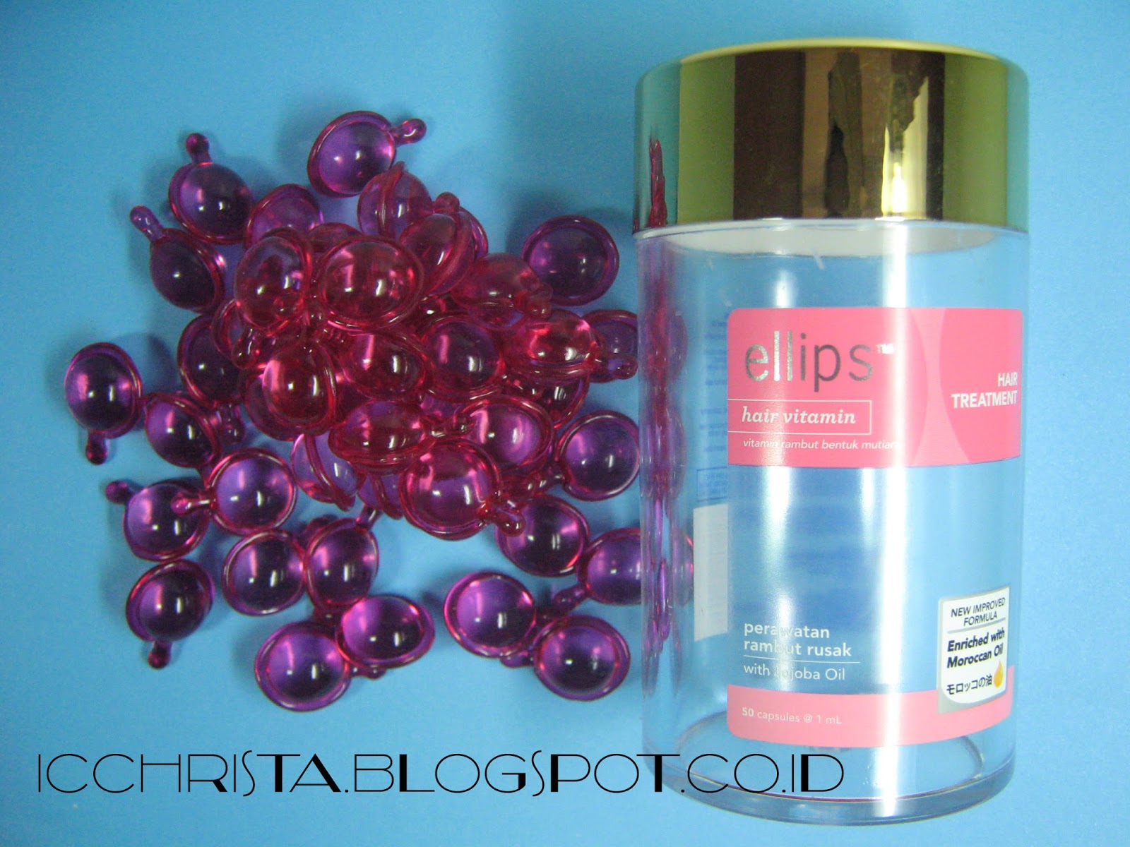 Christa's Blog: Elips Hair Vitamin - Hair Treatment Review