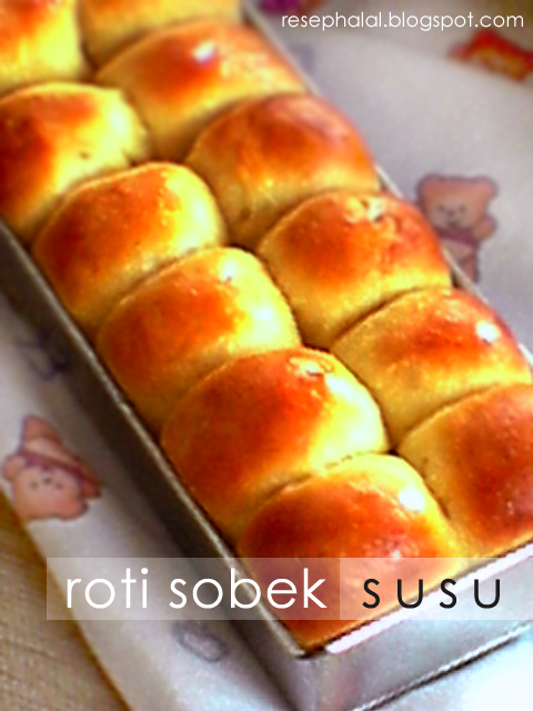 Roti Sobek Susu | Resep Halal