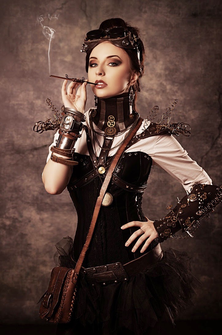 Galaxy Fantasy: Diseños steampunk de Luria-XXII