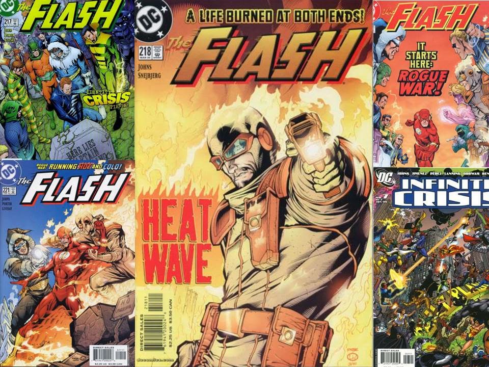 Dave's Comic Heroes Blog: A Quick Flash on Heat Wave