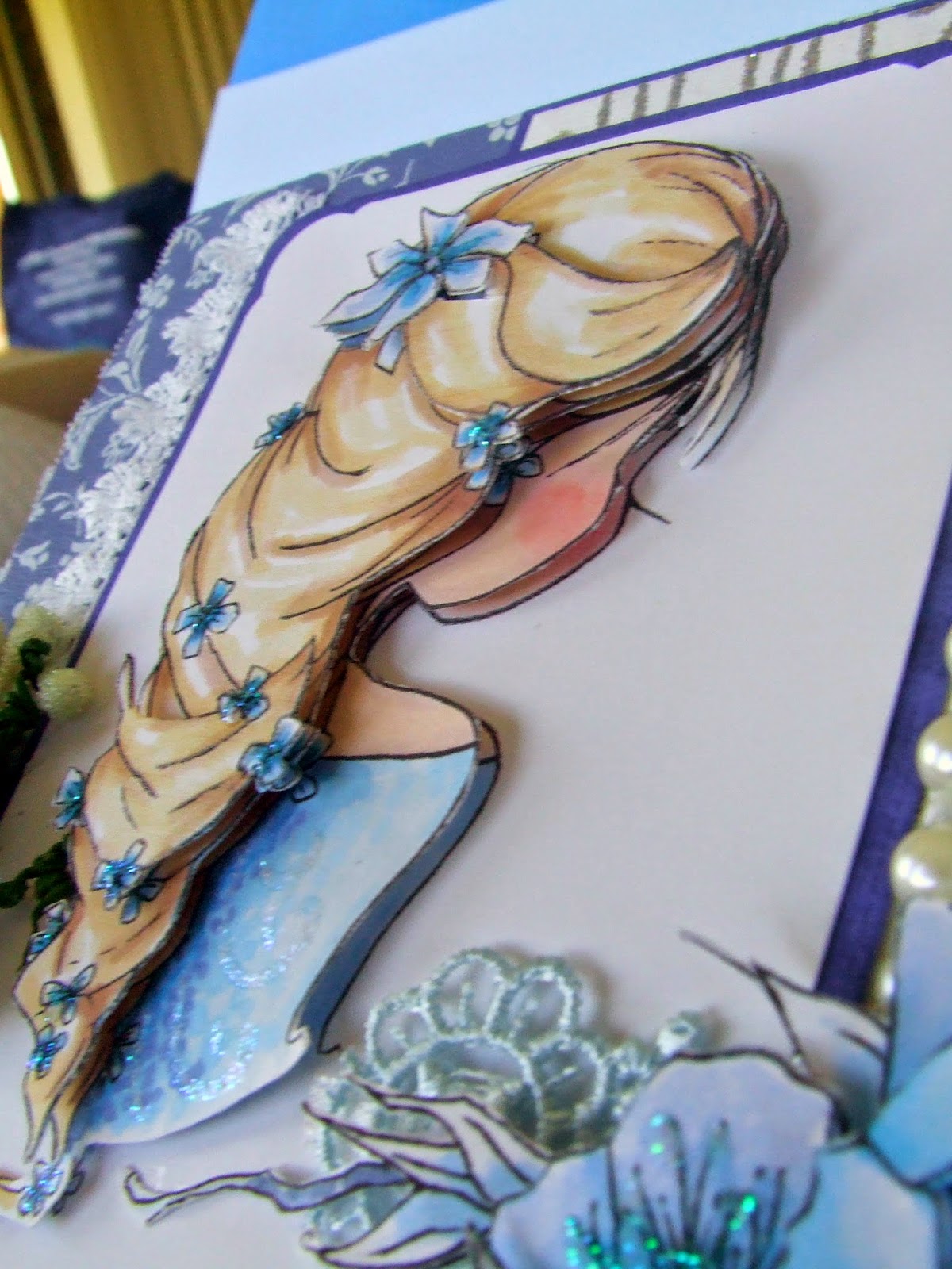 Something Beautiful By Julie: Spring Flowers at Sami Stamps Elsa from ...