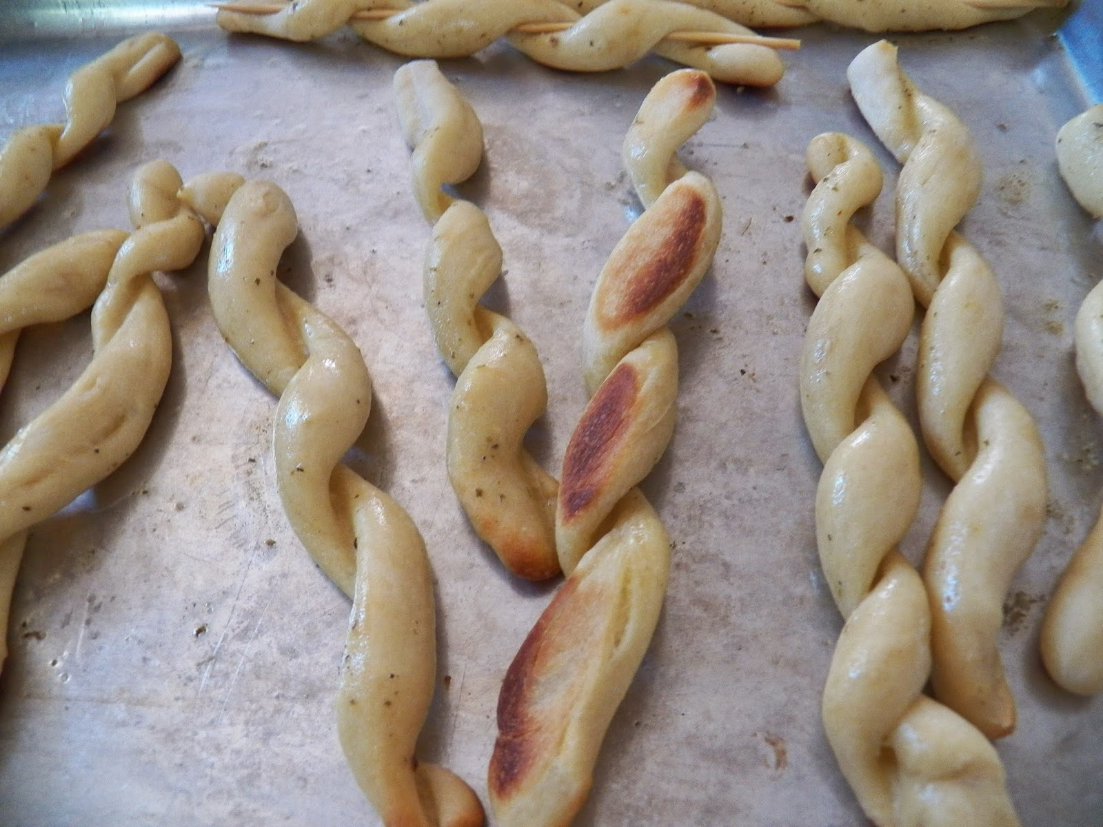 Twisty Breadsticks - Sid's Sea Palm Cooking