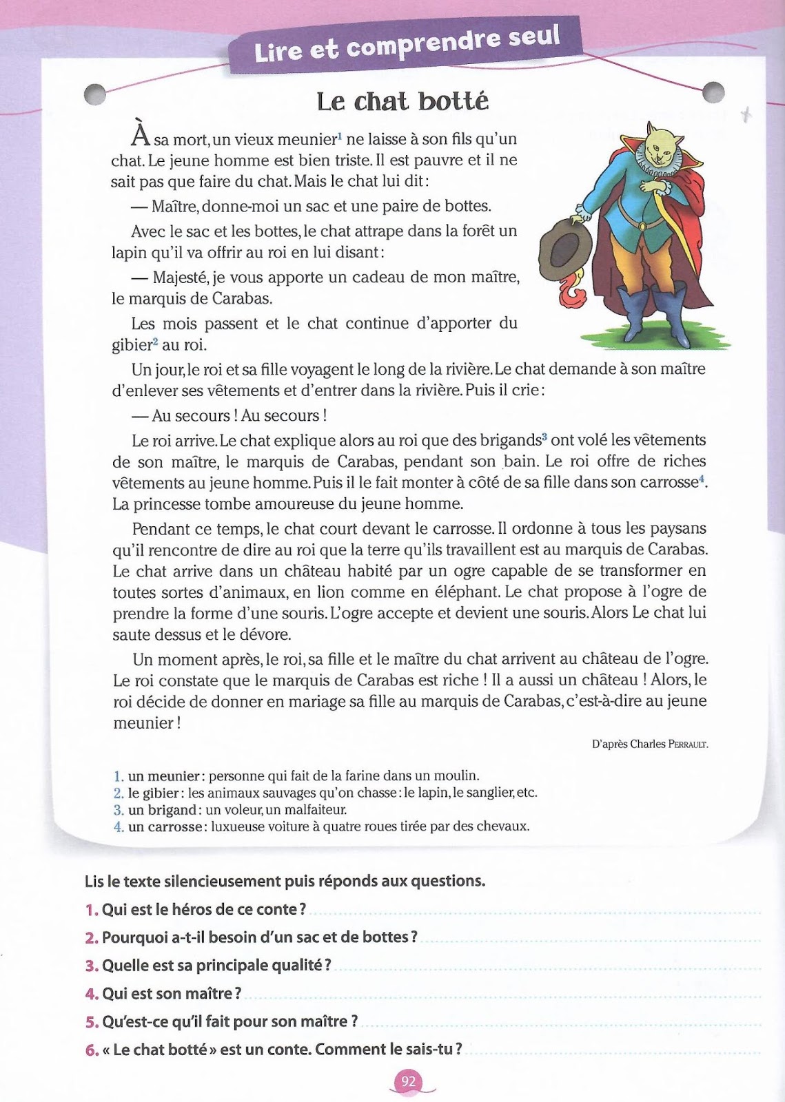 2AEP - Français - CE1 - UD 10 - Lecture autonome