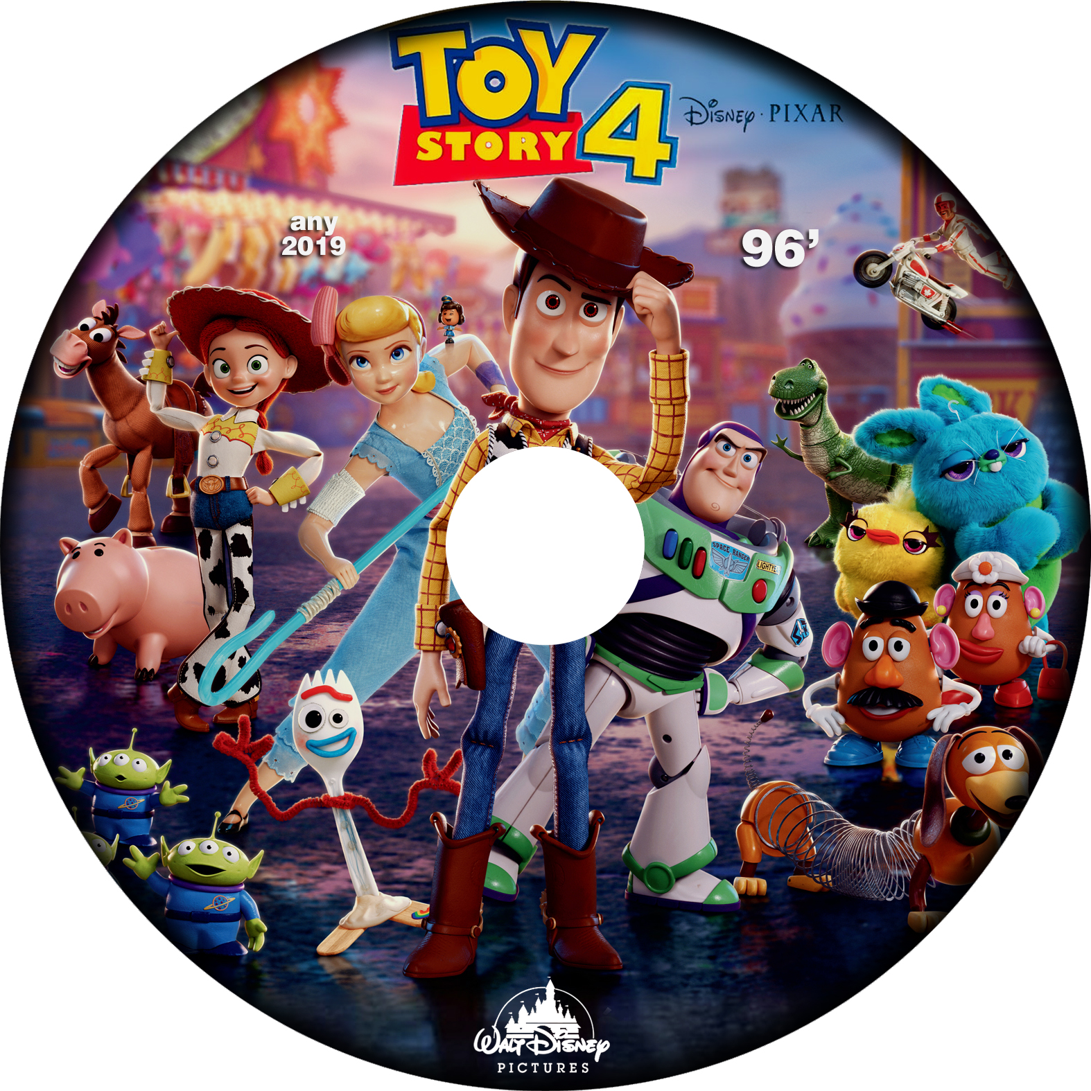 Caràtules de cine (DVD per caixa CD): Toy Story 4 - [2019]