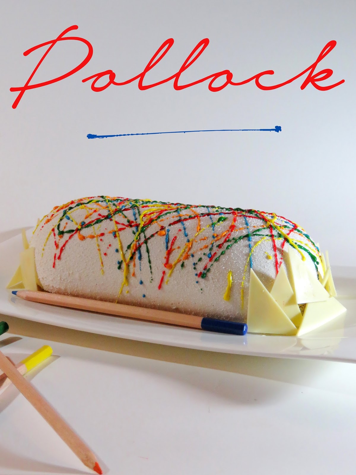 J'en reprendrai bien un bout...: Pollock - Bûche Noël 2016
