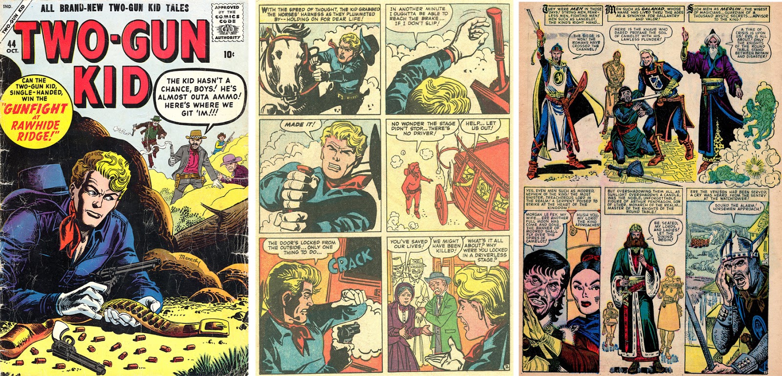 Marvel in the Silver Age: Meet the Kid: Marvel's First Cowboy Hero (almost)