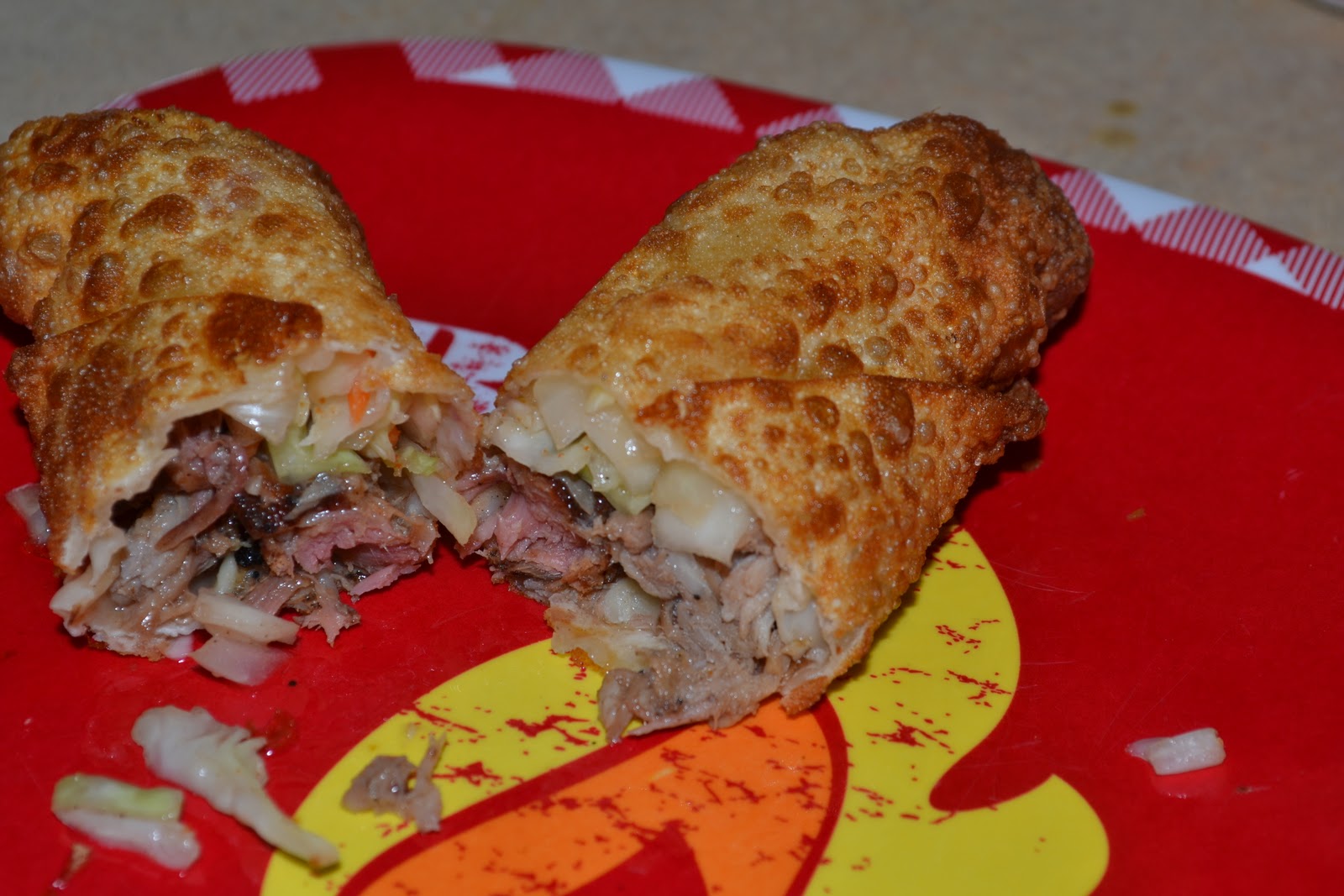 Q 4 Fun: Recipe: BBQ Egg-rolls - South meets East