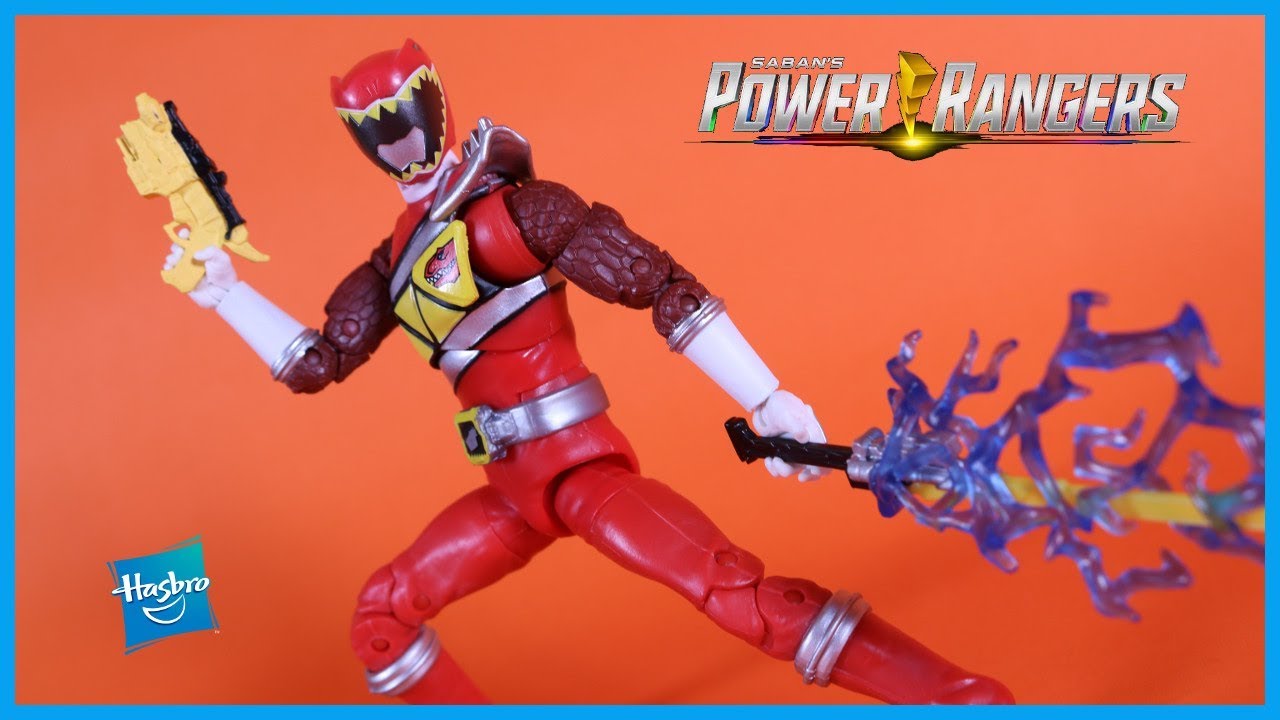 Power Rangers Lightning Collection Red Dino Charge Ranger Review - JEFusion