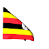Animated Flag of Uganda | Country Flag Wallpaper
